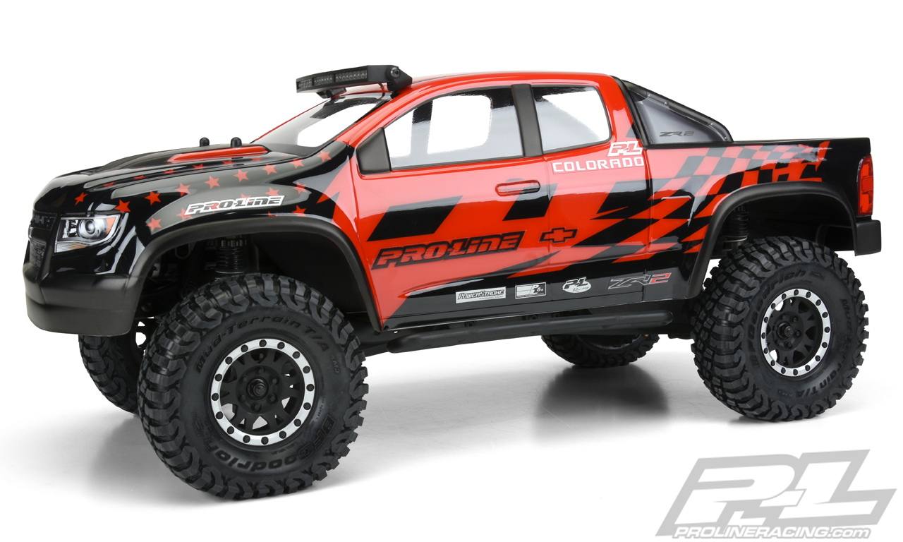 PROLINE CHEVY SILVERADO ZR2 CLEAR BODY 1-10TH CRAWLERS 12.3inch 313MM ...